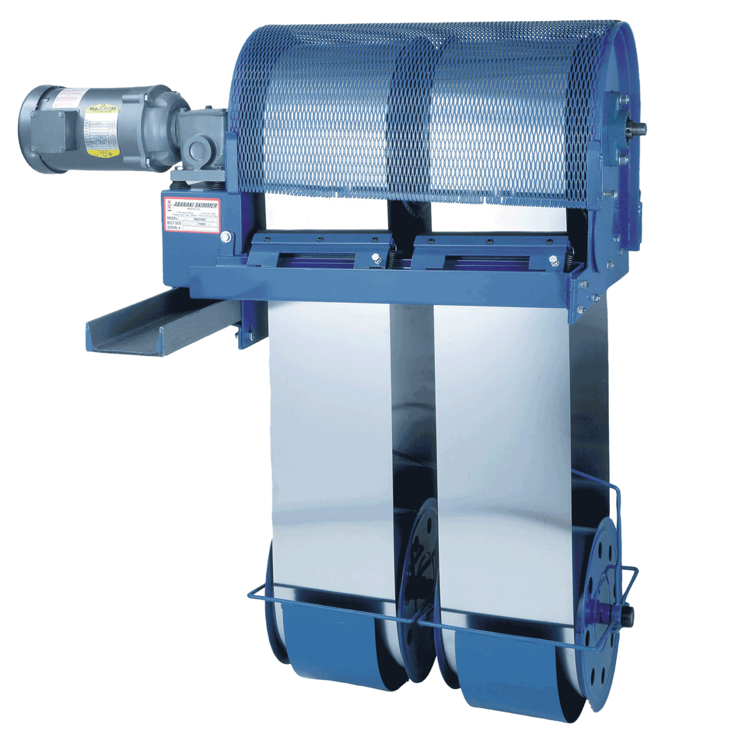 Oil Grabber® Model 8 Belt Oil Skimmer | Abanaki Oil Skimmers