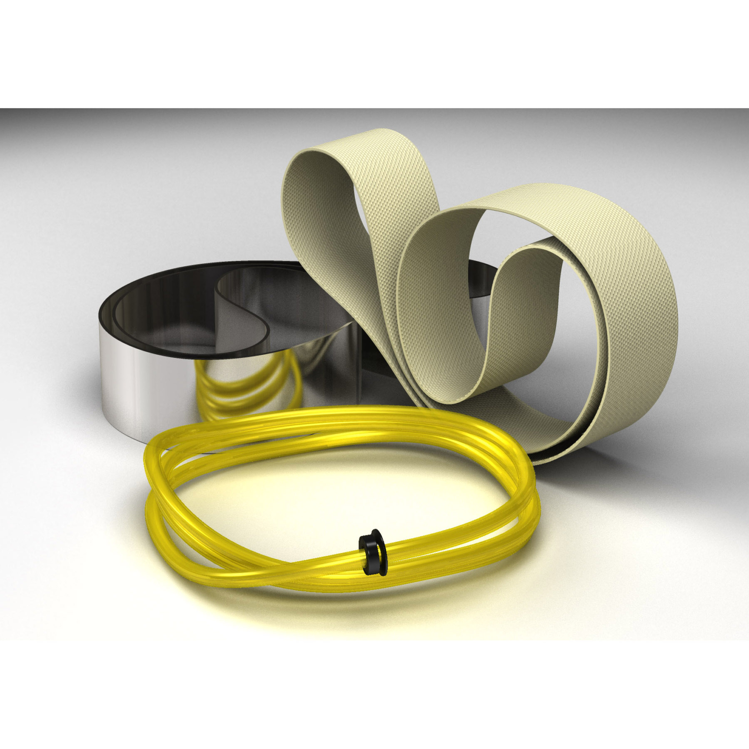 Base to Bottom Stainless Steel Replacement Belt for Mighty Mini Belt ...